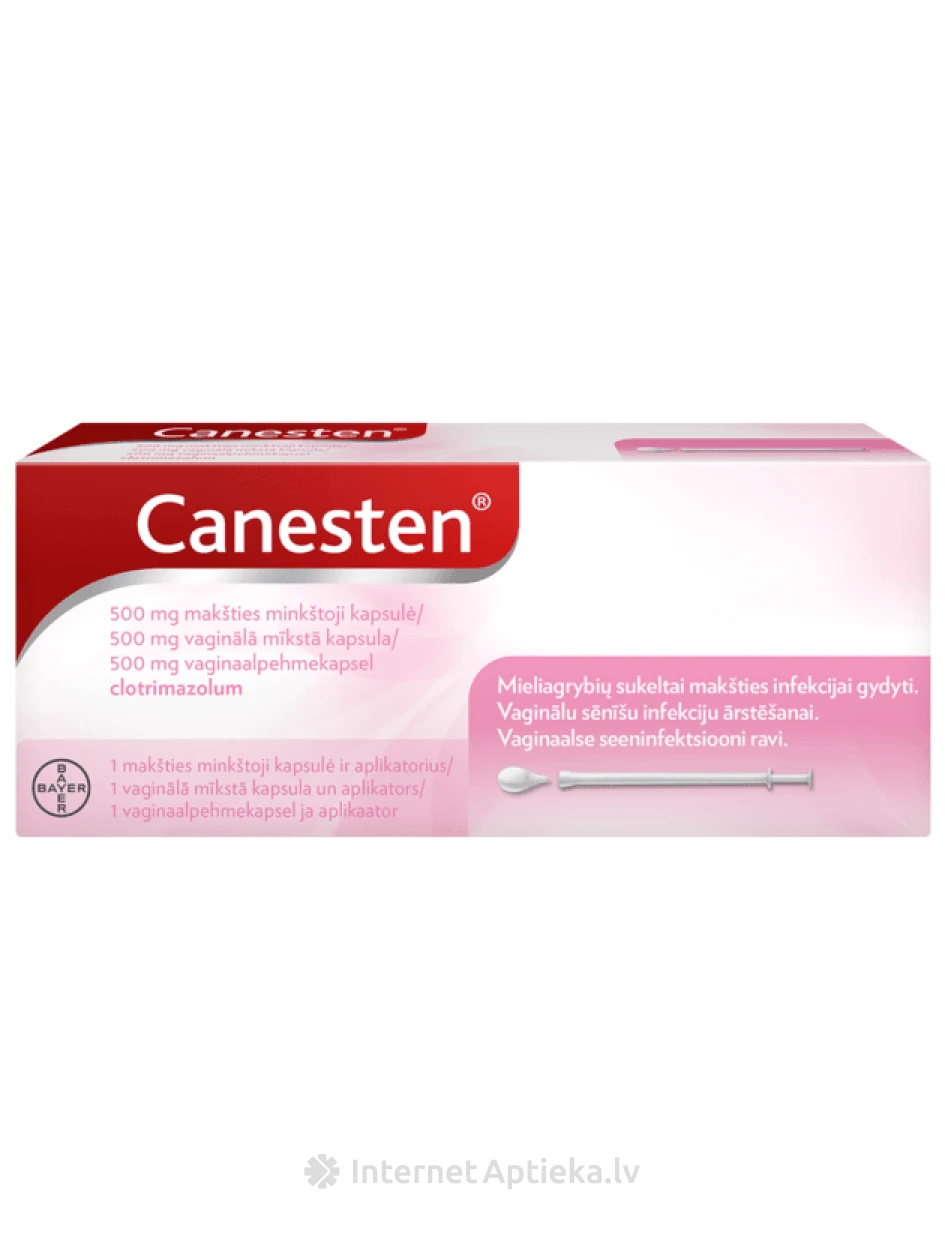 Canesten 500 1 InternetAptieka.lv