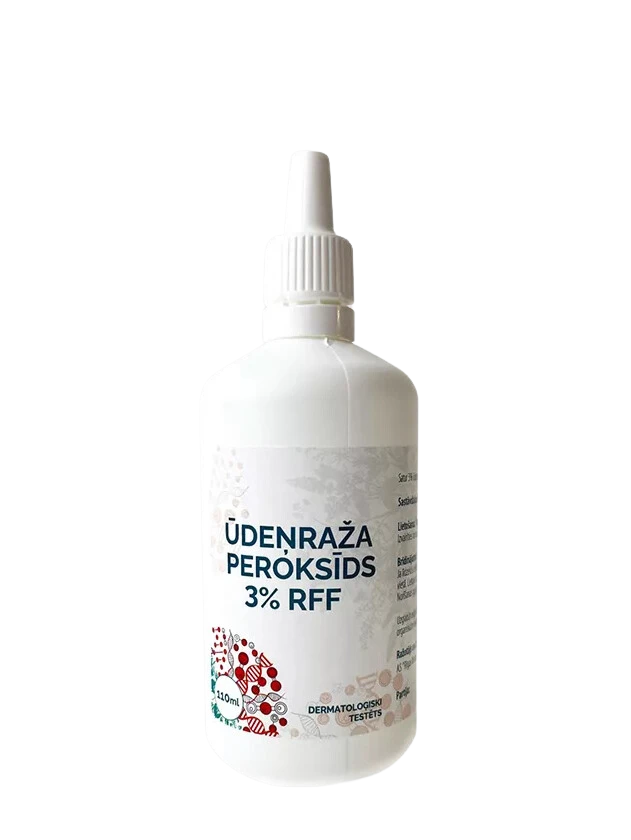 Ūdeņraža peroksīds 3%, 110 ml - InternetAptieka.lv