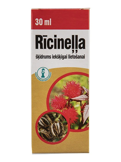 Rīcineļļa, 30 ml - InternetAptieka.lv