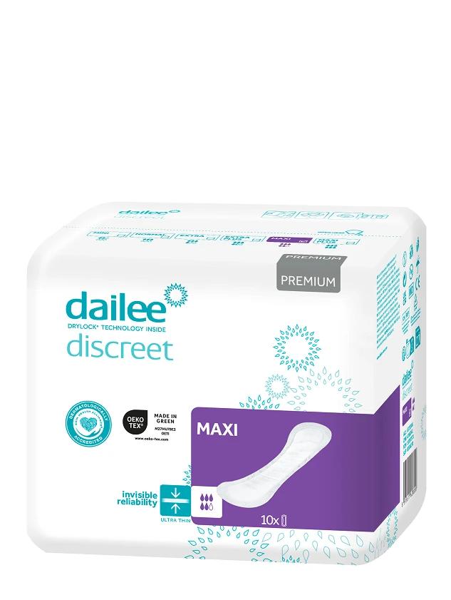 DAILEE Discreet Maxi ieliktņi, 10 gb. - InternetAptieka.lv