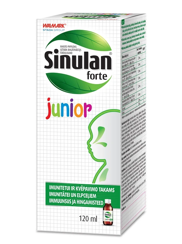 Sinulan® forte junior, 120 ml - InternetAptieka.lv