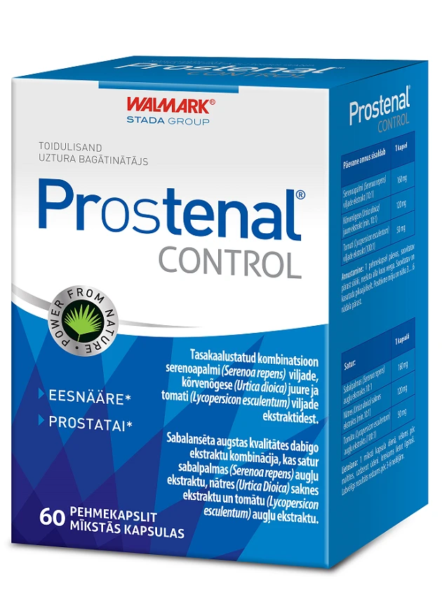 Walmark Prostenal Control, 60 kapsulas - InternetAptieka.lv